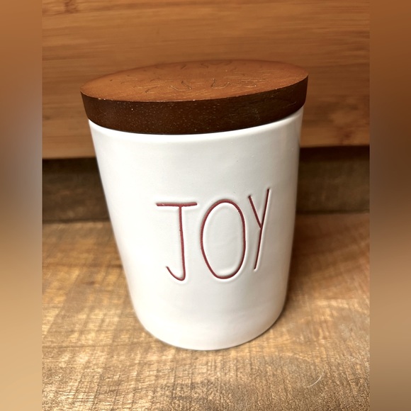 Rae Dunn | Kitchen | Rae Dunn White Joy Container | Poshmark